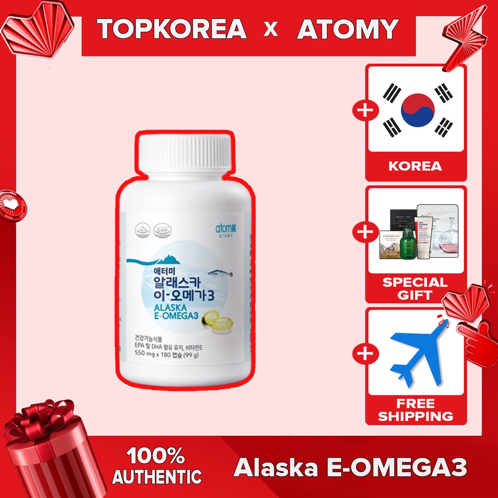 ★ATOMY★ Alaska E-Omega 3 / 180capsules/ TOPKOREA / Shipping from korea ...