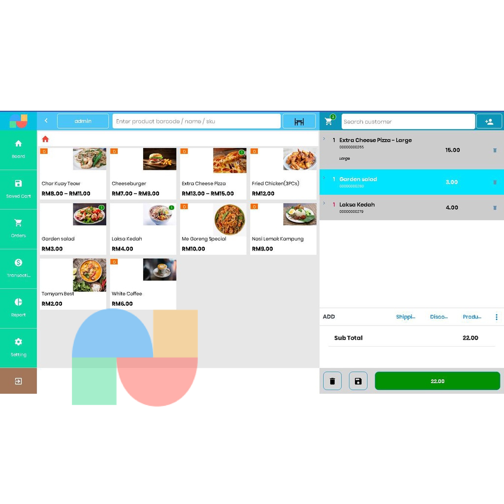 Pos Sistem Pos System All Android ios Mac Windows PC /Laptop / Restoran ...