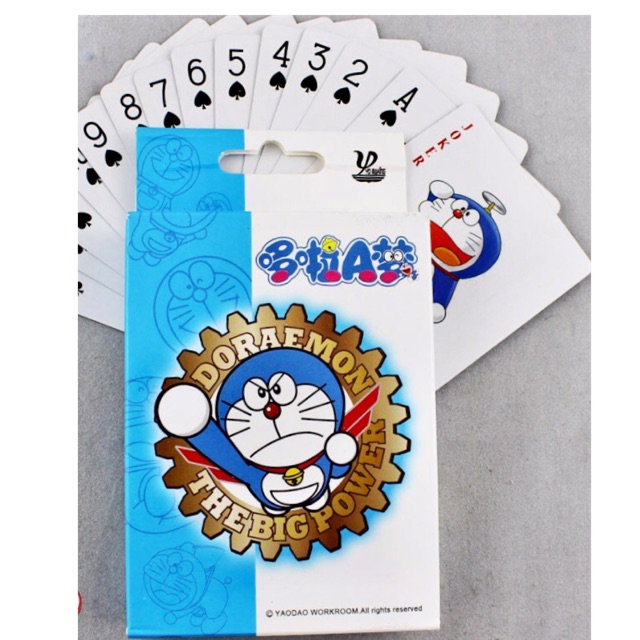 Doremon card deck with 54 different images | Shopee Malaysia
