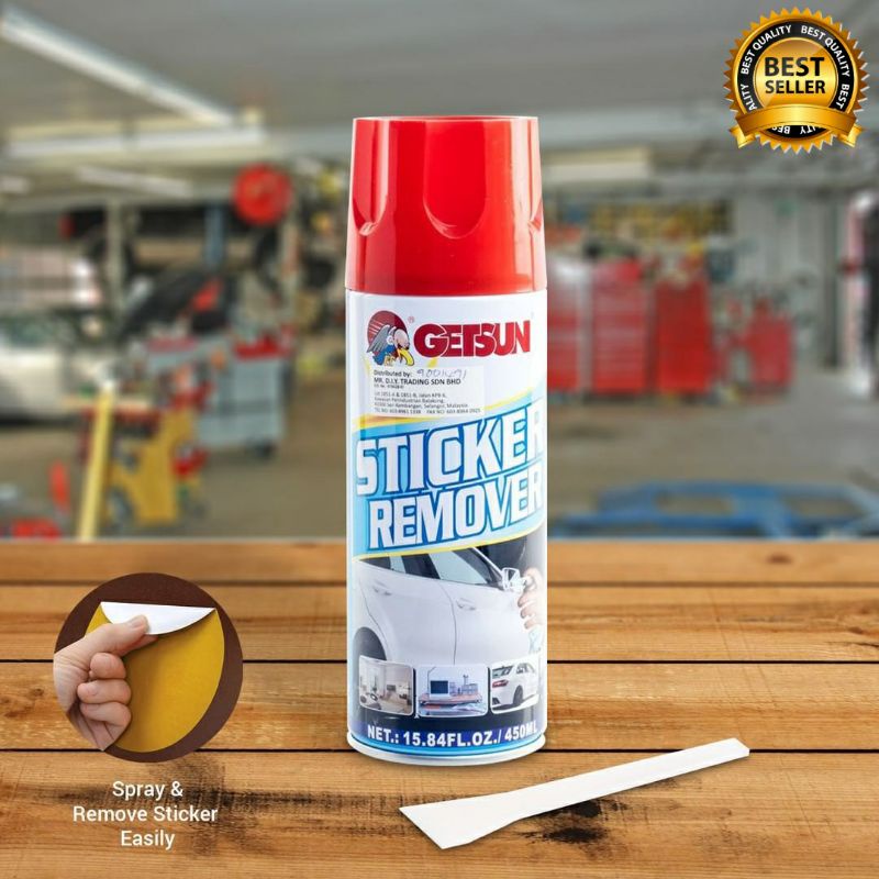 [ READY STOCK ] GETSUN Sticker Remover Pencuci Stiker di Body Kereta ...