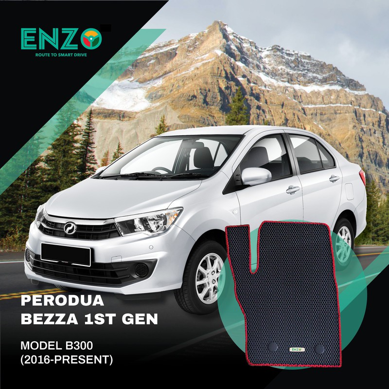 Perodua Bezza 1st Gen Model B300 - Enzo Customised Car Mat | Shopee ...