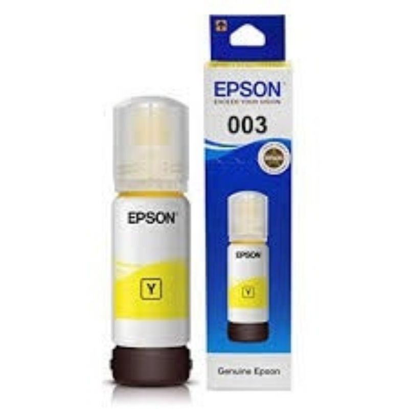 EPSON 003 T003 ORIGINAL REFIL INK BLACK C,M,Y FOR PRINTER L3110 L3150 ...