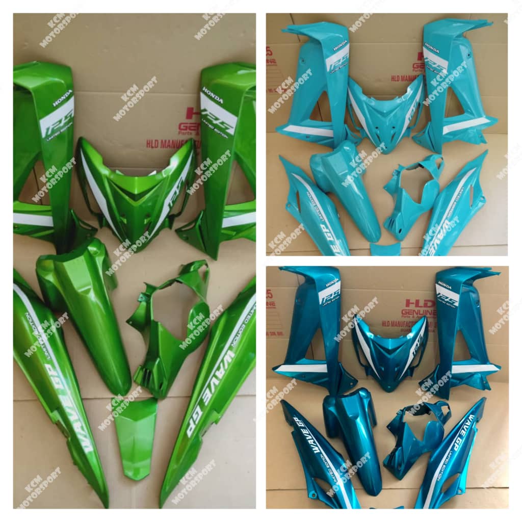 BODY COVER COVERSET HONDA WAVE 125X ULTIMO 125 X THAILOOK GP EDITION ...