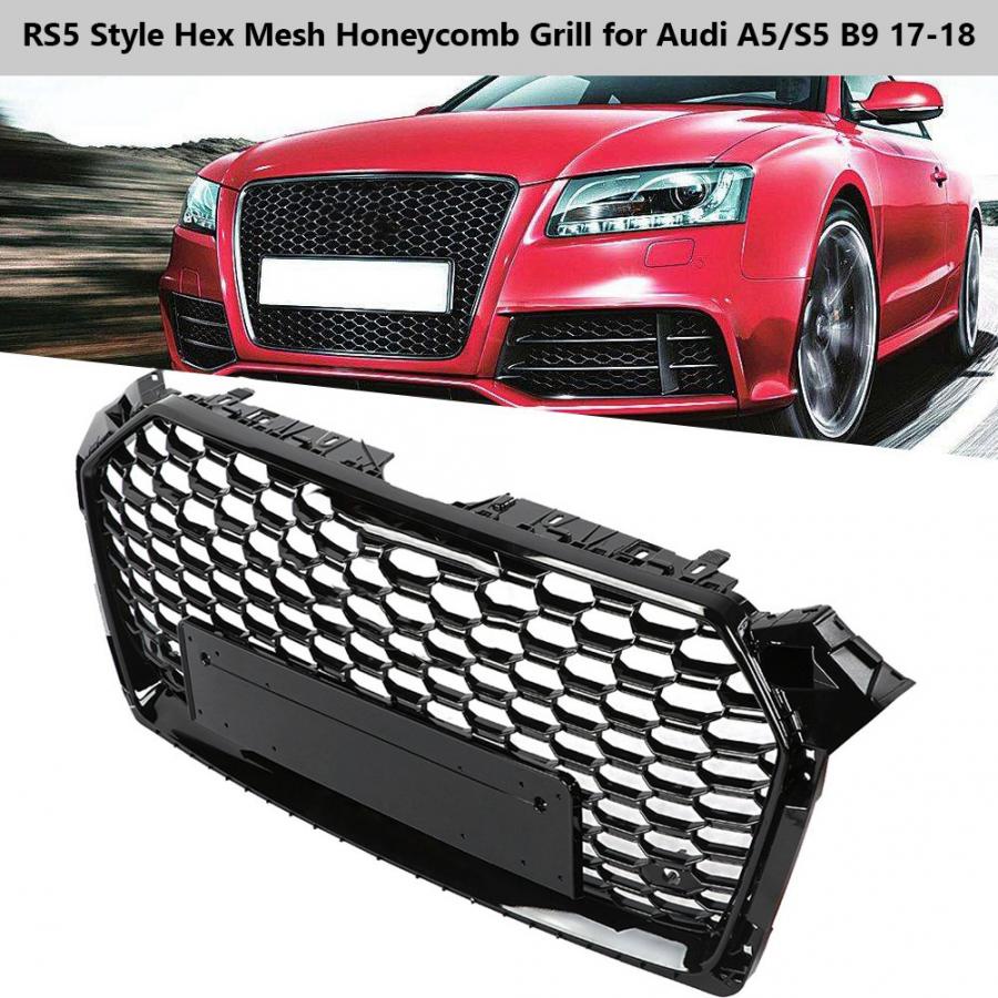 Car Front Bumper Grille Front Grill Mesh Grill Insert Tuning Grille ...