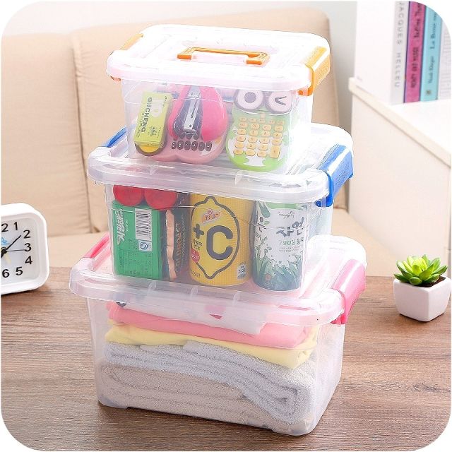 Storage box plastic | carry box | bekas plastik | mini stor 5s | Shopee ...