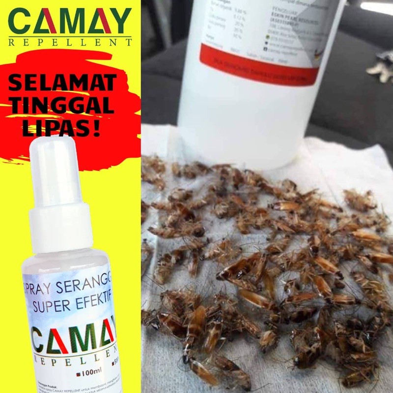 UBAT LIPAS | RACUN LIPAS ORGANIK CAMAY REPELLENT | Shopee Malaysia