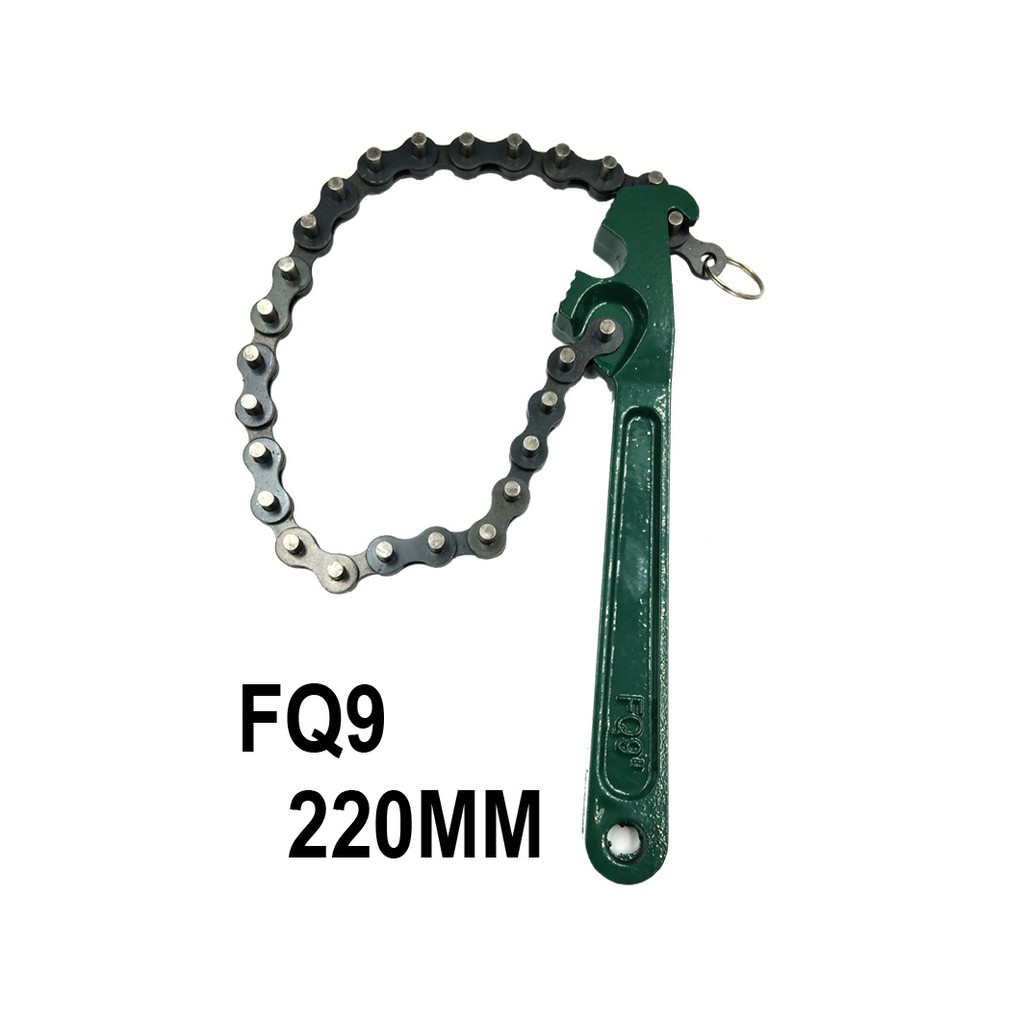 NTT DIY 9 Inch 220MM Oil Filter Chain Wrench Car Fuel Remover Tool Oil ...