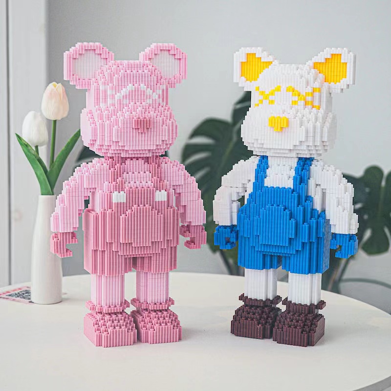 Nano Block violent Bear Series Bricks Education Nano Block / 3D Nano Block Toy | Shopee Malaysia