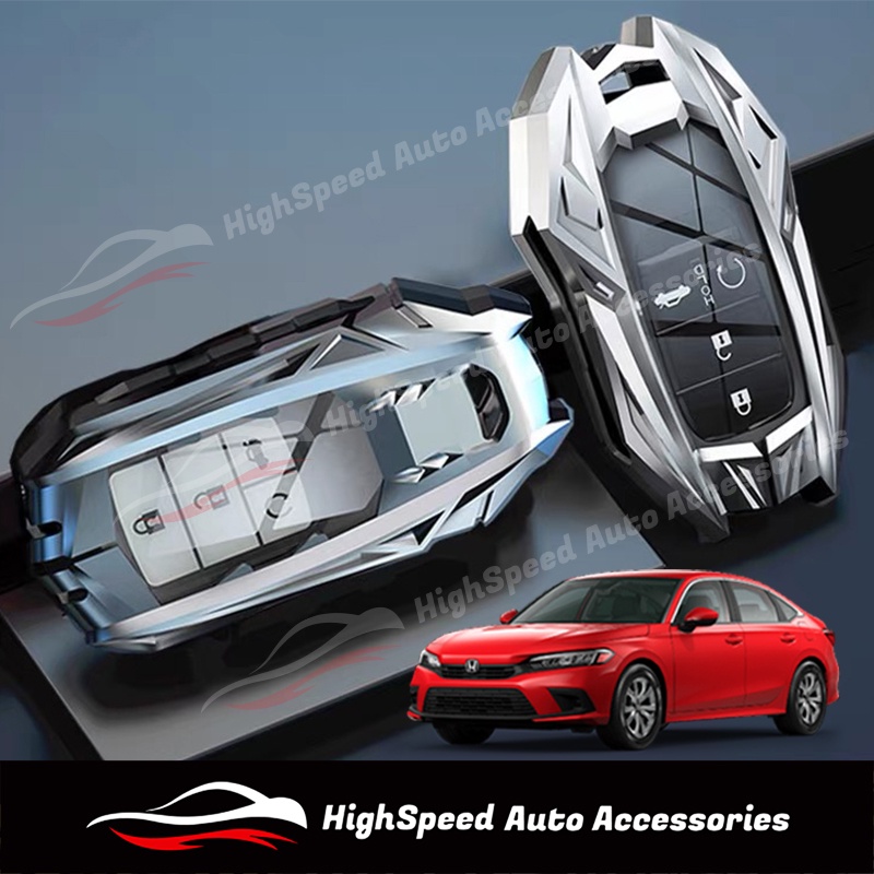 Honda All-New Civic FE / HRV (2022) Key Cover / Sarung Kunci Key Fob ...