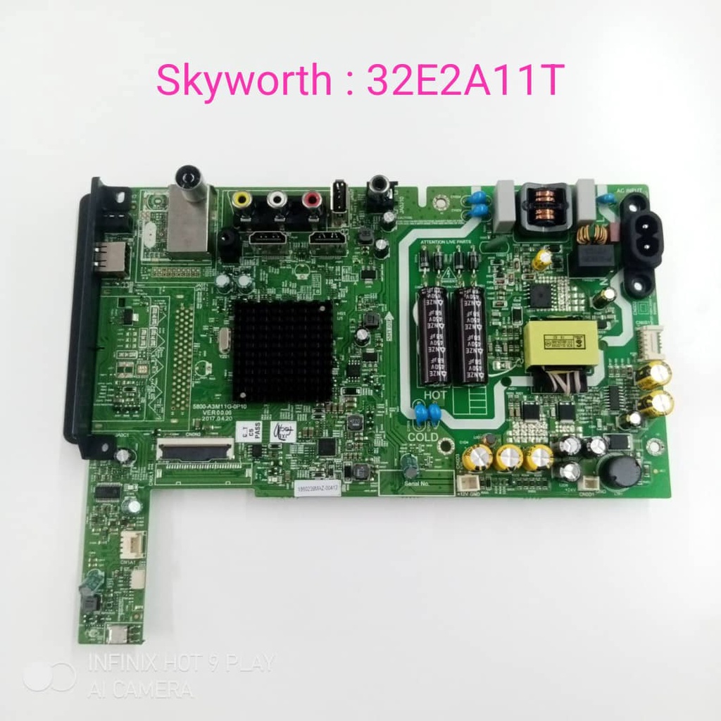 SKYWORTH MODEL-32E2A11T (MOTHERBOARD) | Shopee Malaysia