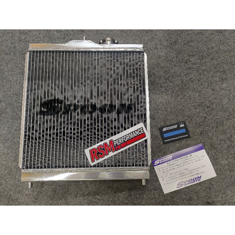 spoon radiator alloy honda eg ek b series B16a B16b B18c B20b | Shopee ...