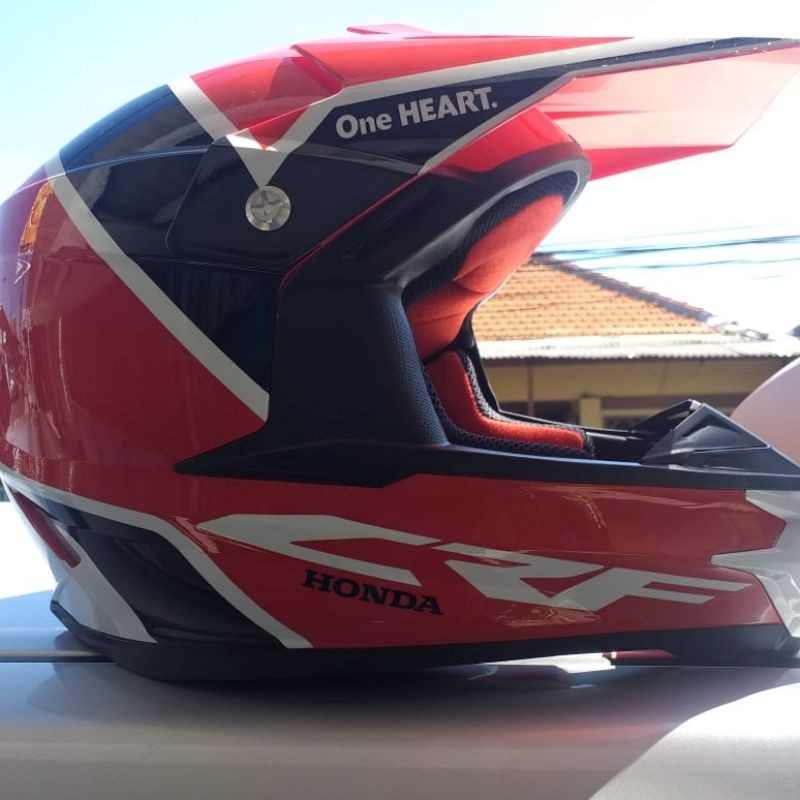 Original Honda Cross Supermoto Helmet | Shopee Malaysia