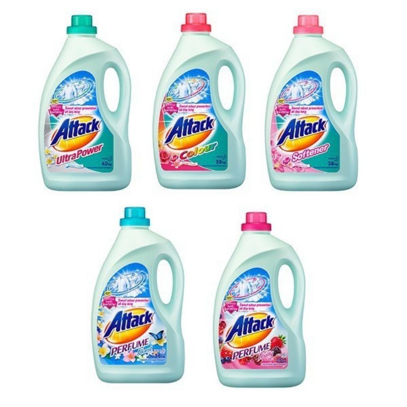 KAO Attack Liquid Laundry Detergent | Shopee Malaysia