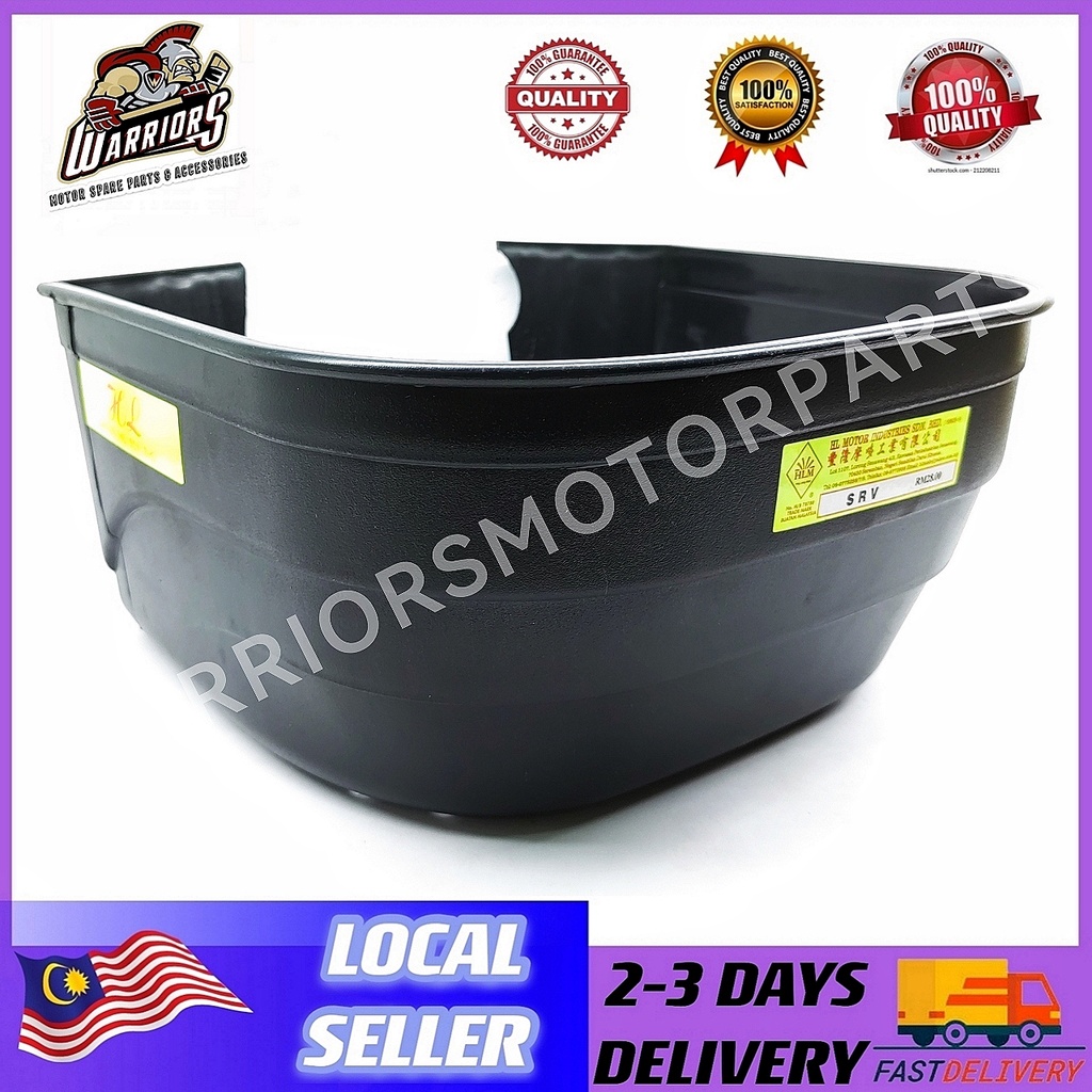 YAMAHA SRV PVC PLASTIC BASKET WITH BRACKET AND SCREW BAKUL MOTORCYCLE ...