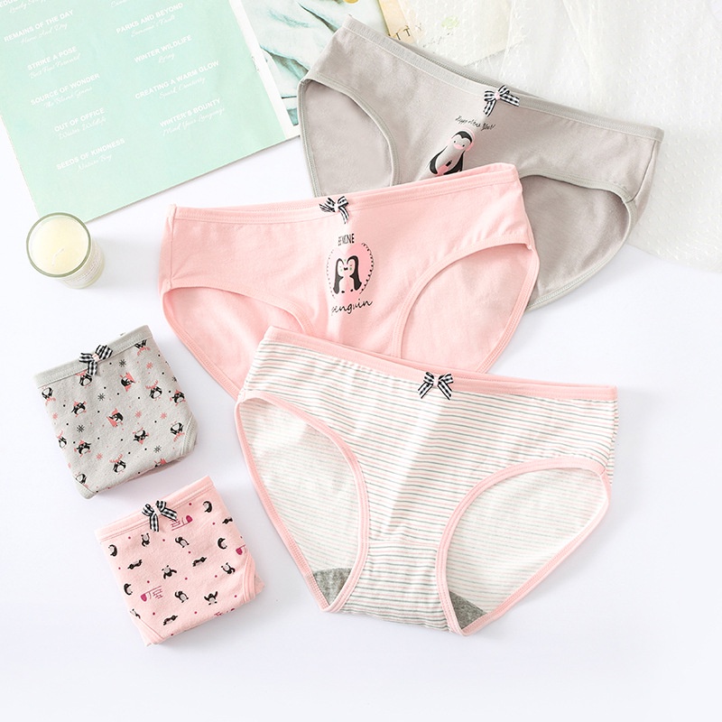 Student Cute Cartoon Panties / Girl Panties / Underwear / Seluar Dalam Perempuan / Women ...