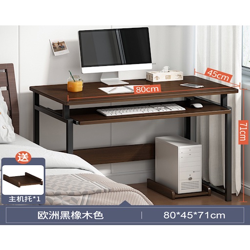 Public 80cm Computer Table Desk Deskstop Meja Economy Modern Student ...