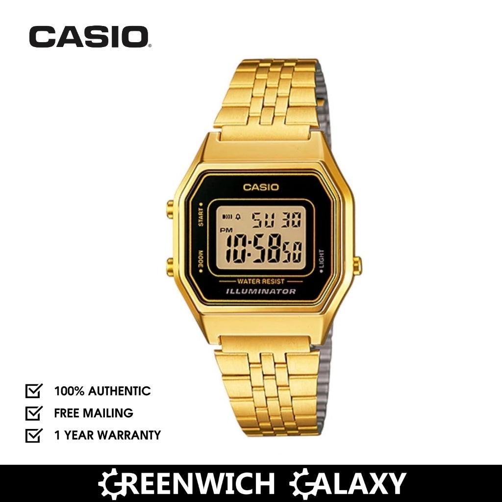 Casio Small Vintage Digital Watch (LA680WGA-1D) | Shopee Malaysia