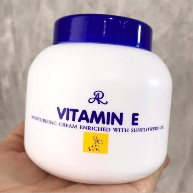 Aron AR Vitamin E Moisturizing cream With Sunflower Oil Essence( 200g ...