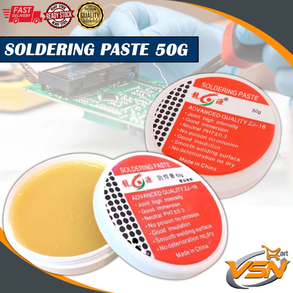 50G Solder Paste Mild Rosin Environmental Soldering Paste Flux PCB IC ...