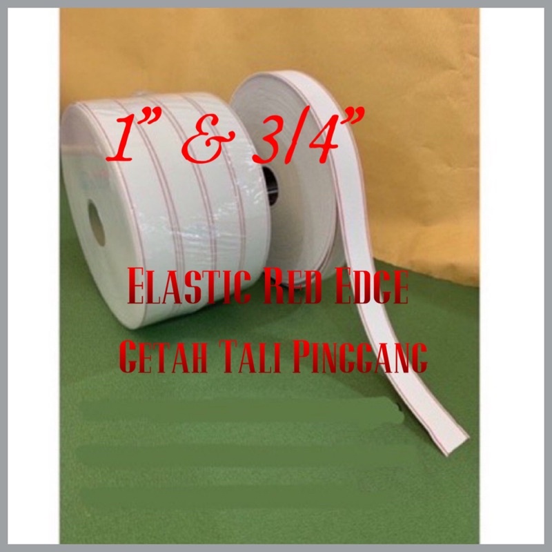 Getah Tali Pinggang/Elastic Tape/Elastic Band/Getah Kain/Barang Jahitan ...