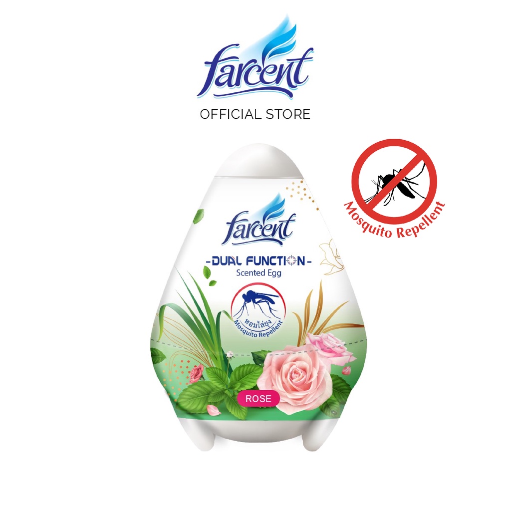 Farcent Scented Gel Egg Air Freshener Mosquito Repellent - Lavender ...