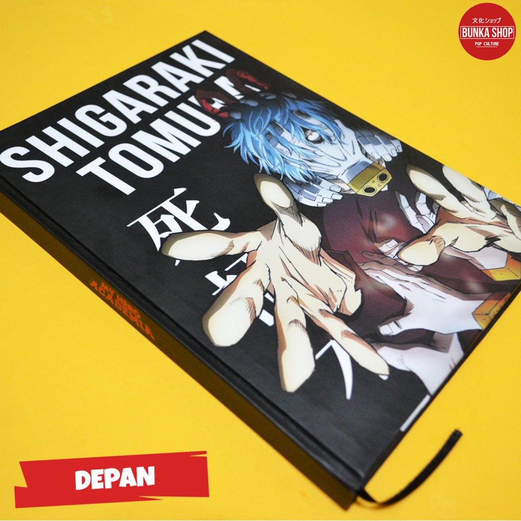 Note Book Hardcover Anime Boku no Hero Academia Tomura Shigaraki Size ...