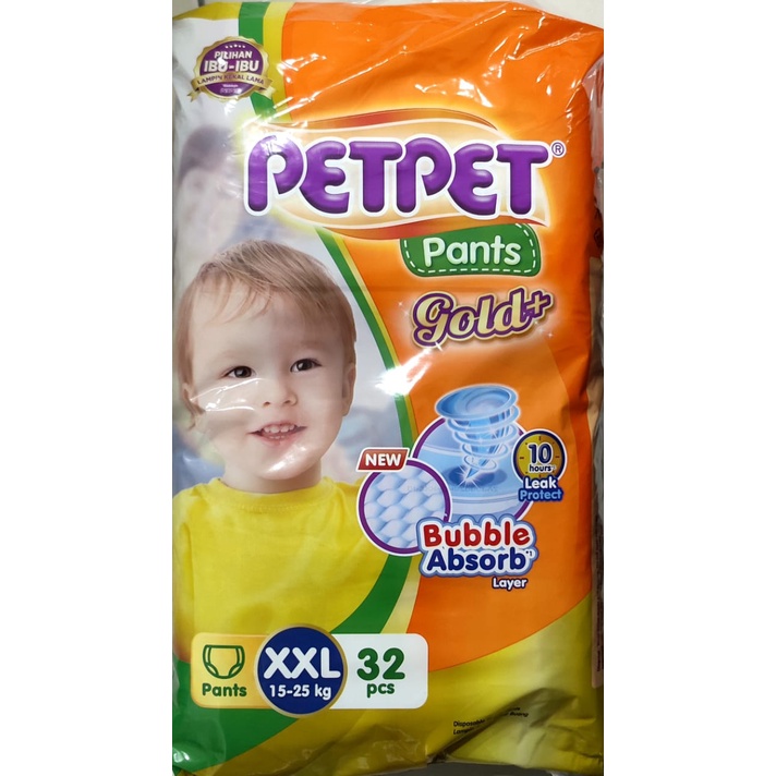 PetPet Pants GOLD Super Jumbo Pack XXL 32pcs | Shopee Malaysia
