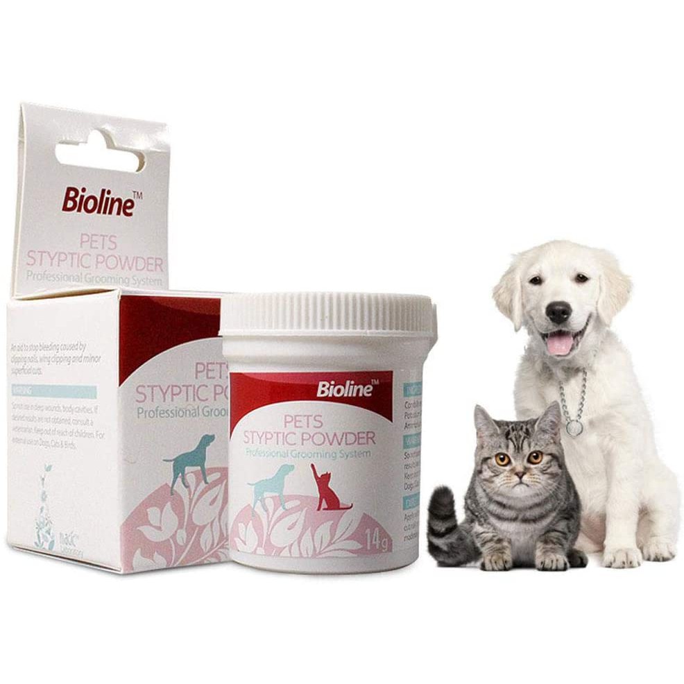 BIOLINE PETS STYPTIC POWDER 14G (STOP BLEEDING) | Shopee Malaysia