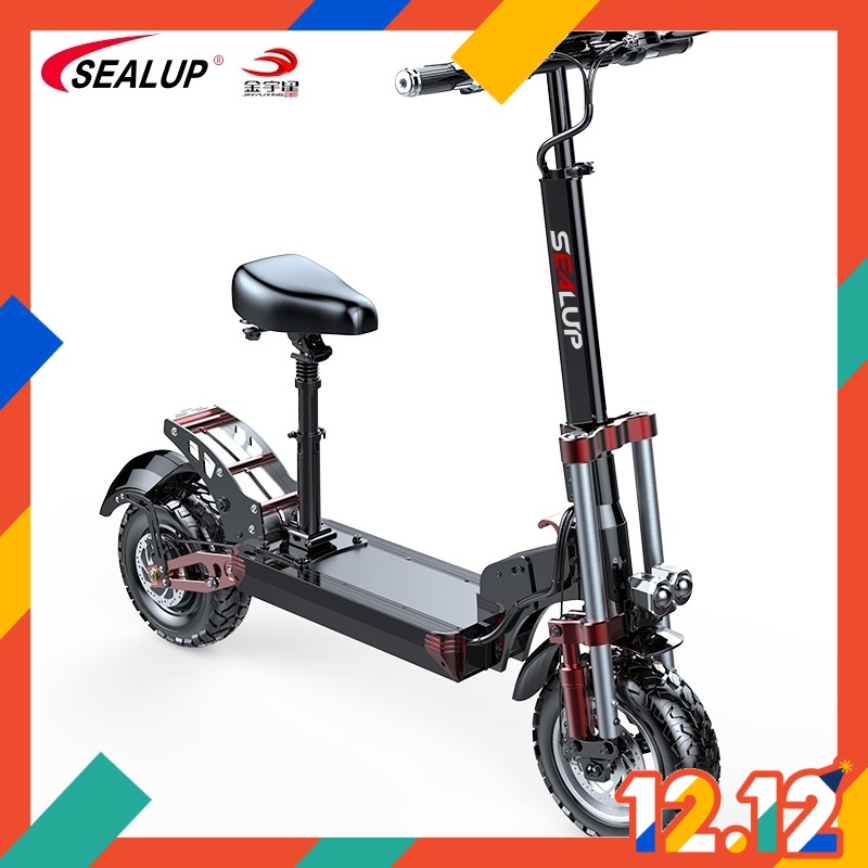 Sealup Q22 Extreme Sport 1000W Electric Scooter 48v28.6Ah (Skuter ...
