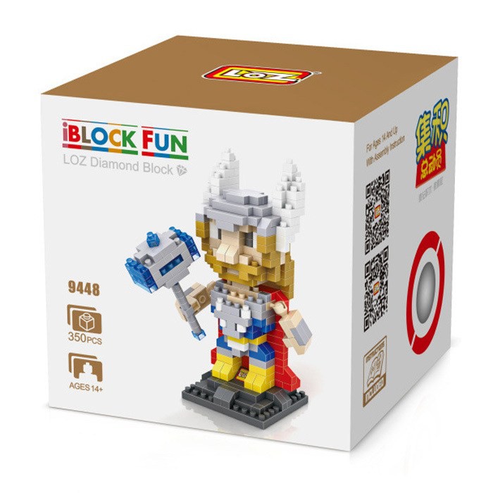 Toys : Iblock Fun (Thor) | Shopee Malaysia