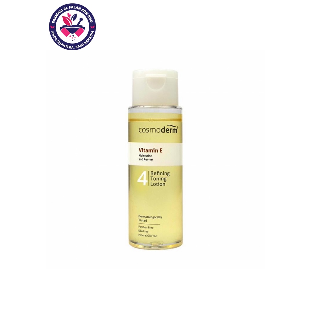 Cosmoderm Vitamin E (4/Refining Toning Lotion) | Shopee Malaysia