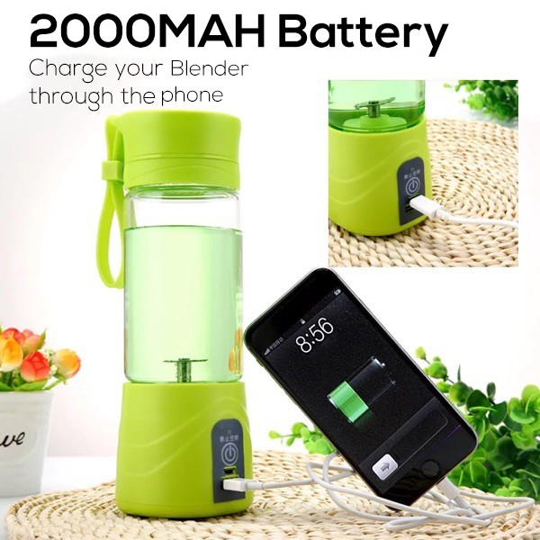 Shake N Take USB Chargeable Portable Fruit Mixer Juice Blender For ...
