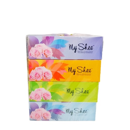 [4 in 1] Multipurpose Special Facial Tissue 2 ply Soft Thick Lithe ...