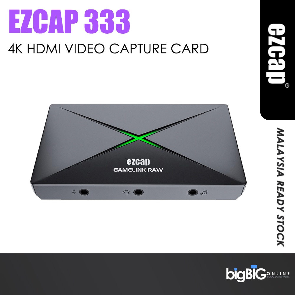 Ezcap 333 4K h -dmi Video Capture Card, USB3.0 h -dmi Pass-Through Game ...
