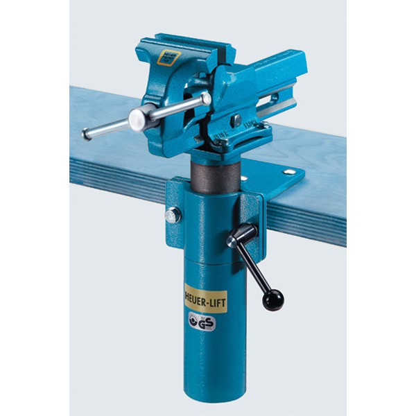 Bench Vice + Lifter Brockhaus Heuer Vise 120mm 100% ORIGINAL Germany ...