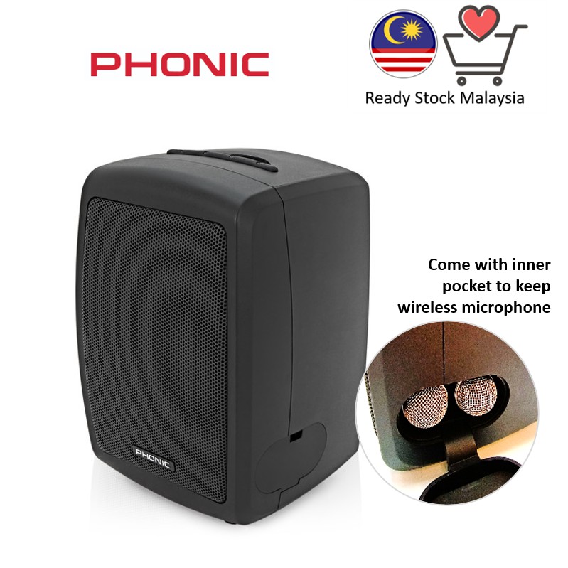 **READY STOCK MALAYSIA** PHONIC SAFARI 2000P 8* SPEAKER SYSTEM WITH ...