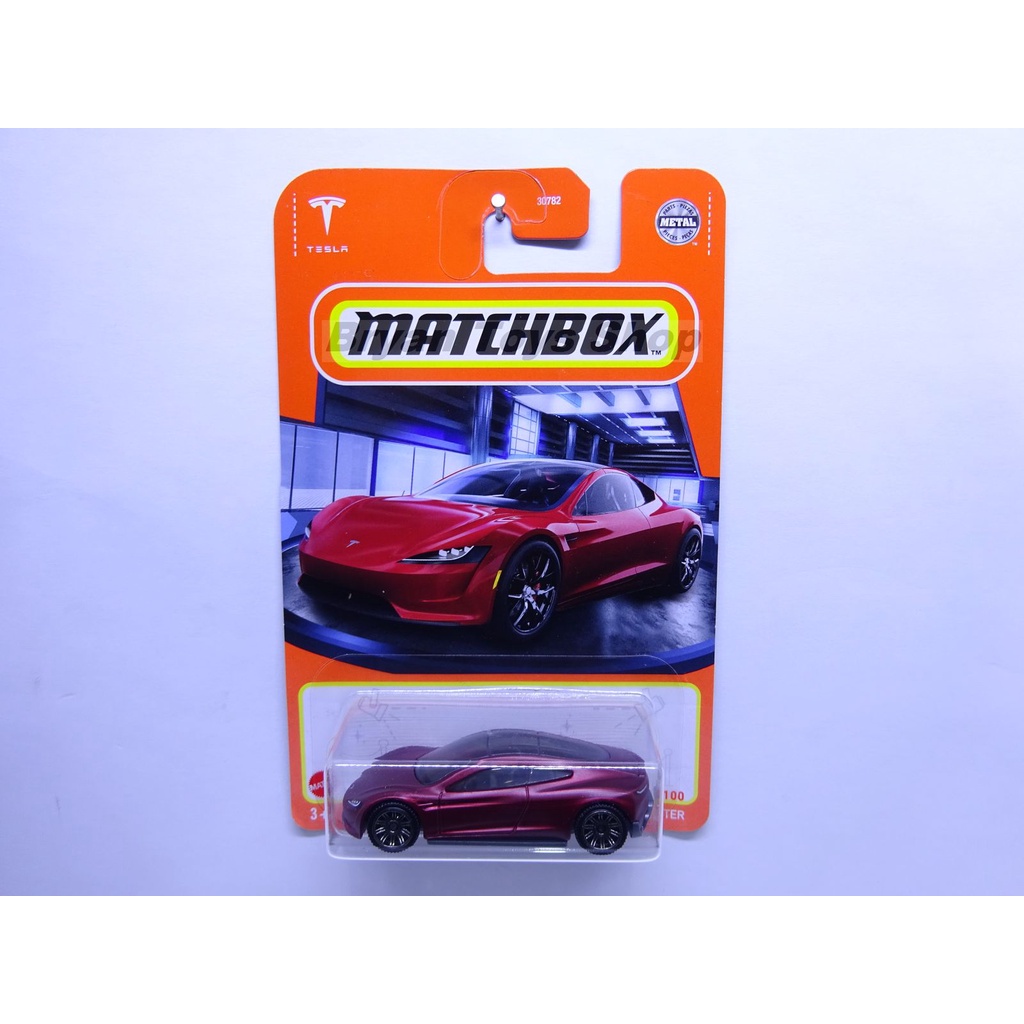 MERAH Matchbox Tesla Roadster Matte Red | Shopee Malaysia