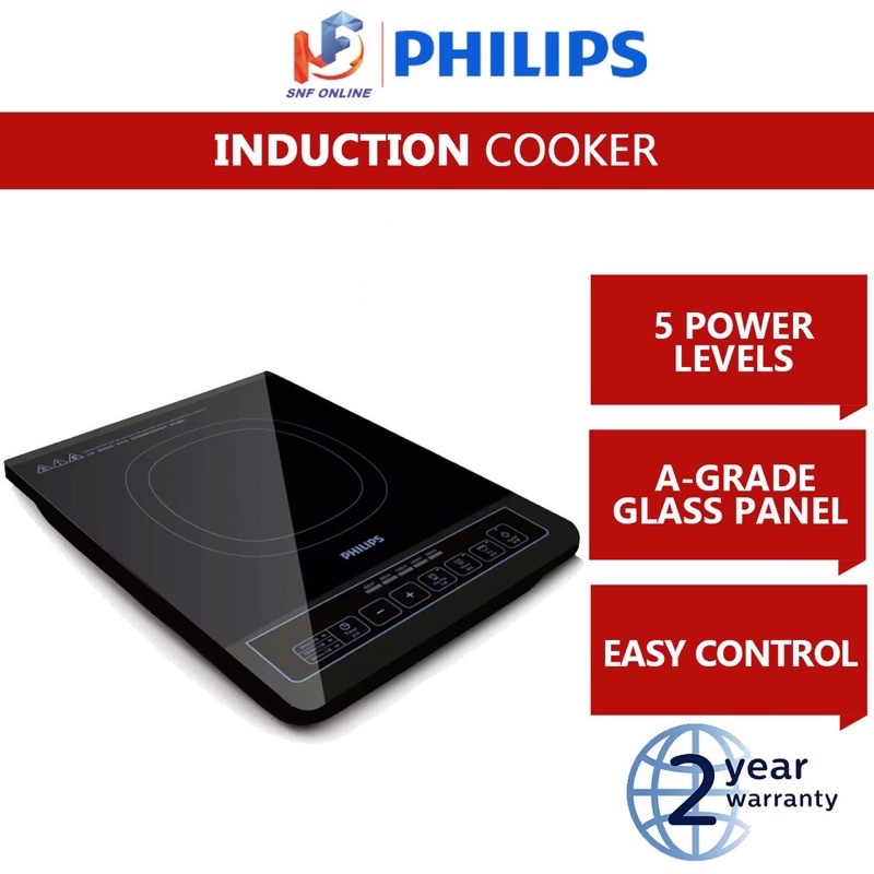 ORIGINAL PHILIPS HD4902 HD4902/60 INDUCTION COOKER 2000W | Shopee Malaysia