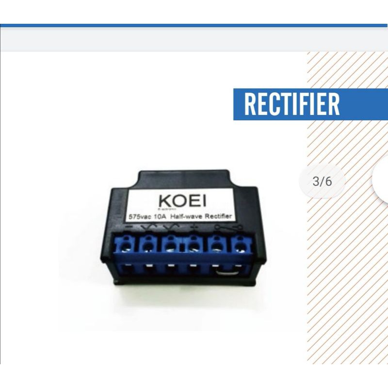Brake rectifier AC 415V-220v 10amp | Shopee Malaysia