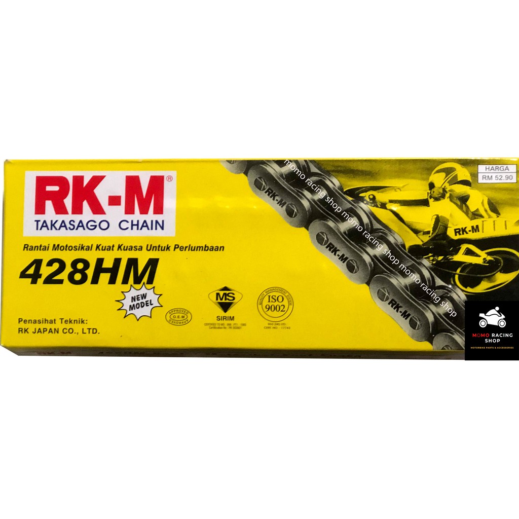 RKM 428HM CHAIN READY STOCK (Rantai Tebal & Tahan) | Shopee Malaysia