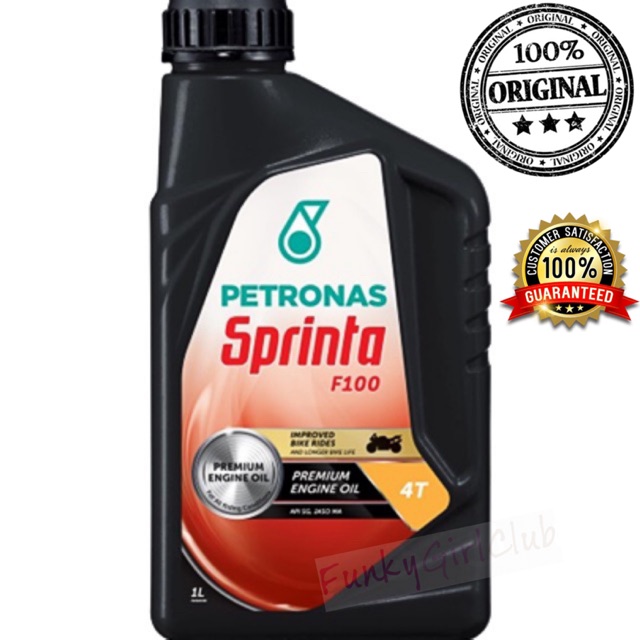 Petronas F100 4T Oil SAE40 100% Original SAE 40 | Shopee Malaysia