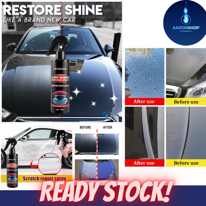 120ml Nano Car Scratch Removal Spray Repair Nano Spray Scratches Car ...