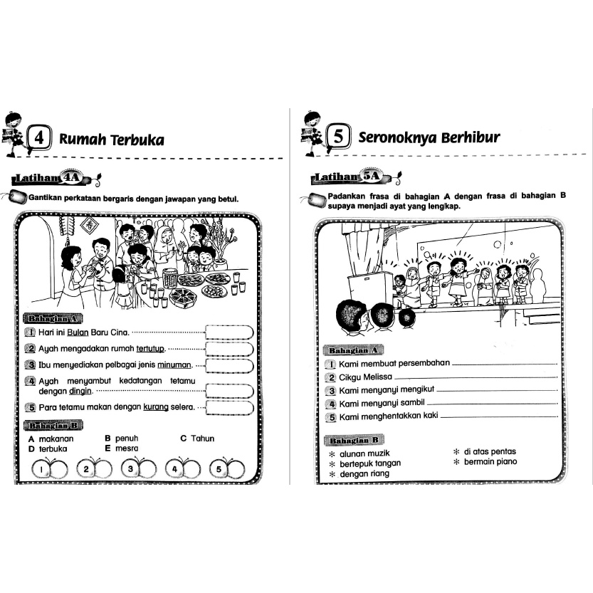 (045) LATIHAN UTK TAHUN 1-3 (KATA SENDI NAMA KATA HUBUNG KATA GANTI NAMA KATA ARAH KATA TANYA ...