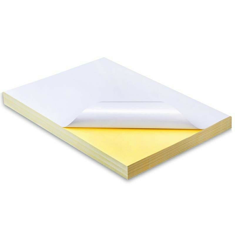 A4 STICKER PAPER 500pcs / SIMILI/MATTE & GLOSSY/MIRRORKOTE ...