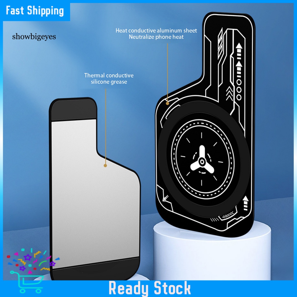 SGES Mobile Phone Heat Sink Phone Cooling Fans Game Cooler Heat Plate ...