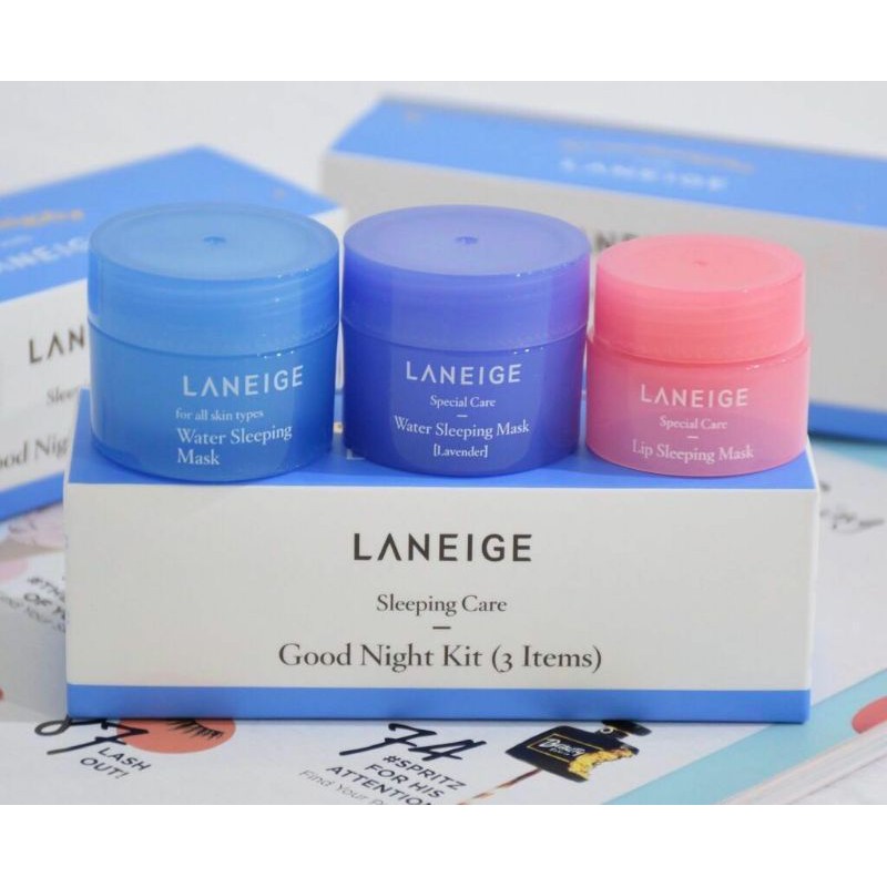 Laneige Sleeping Care Good Night Kit ( 3 Items ) | Shopee Malaysia