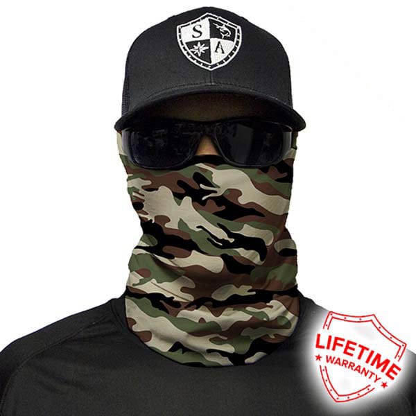 ORIGINAL SA COMPANY - BASIC MILITARY CAMO BANDANA BALACLAVA BUFF MASK ...