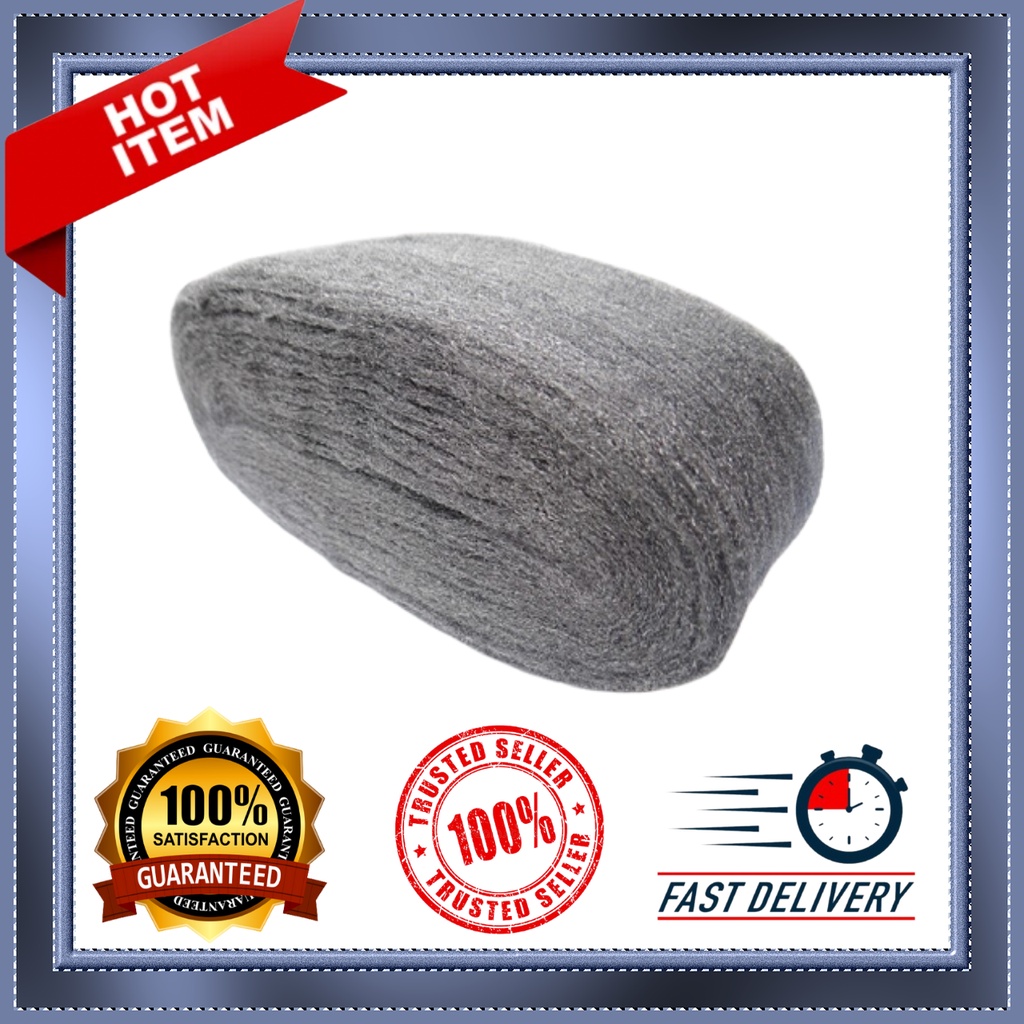 [Ready Stock] Steel Wool Grade #0000 (100g) #0 (50g) Finest Steel Wool ...