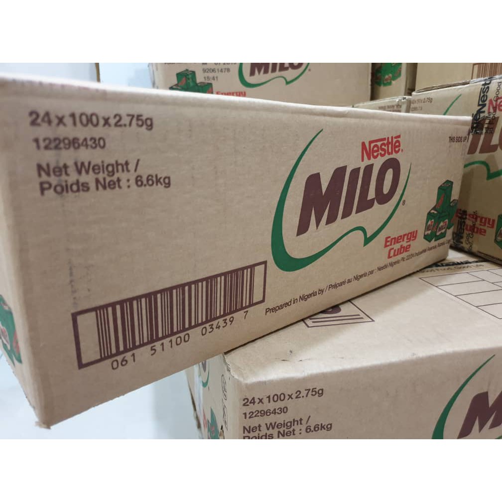 MILO CUBE 100pcs x 24 PACKS NESTLE Milocube | Shopee Malaysia