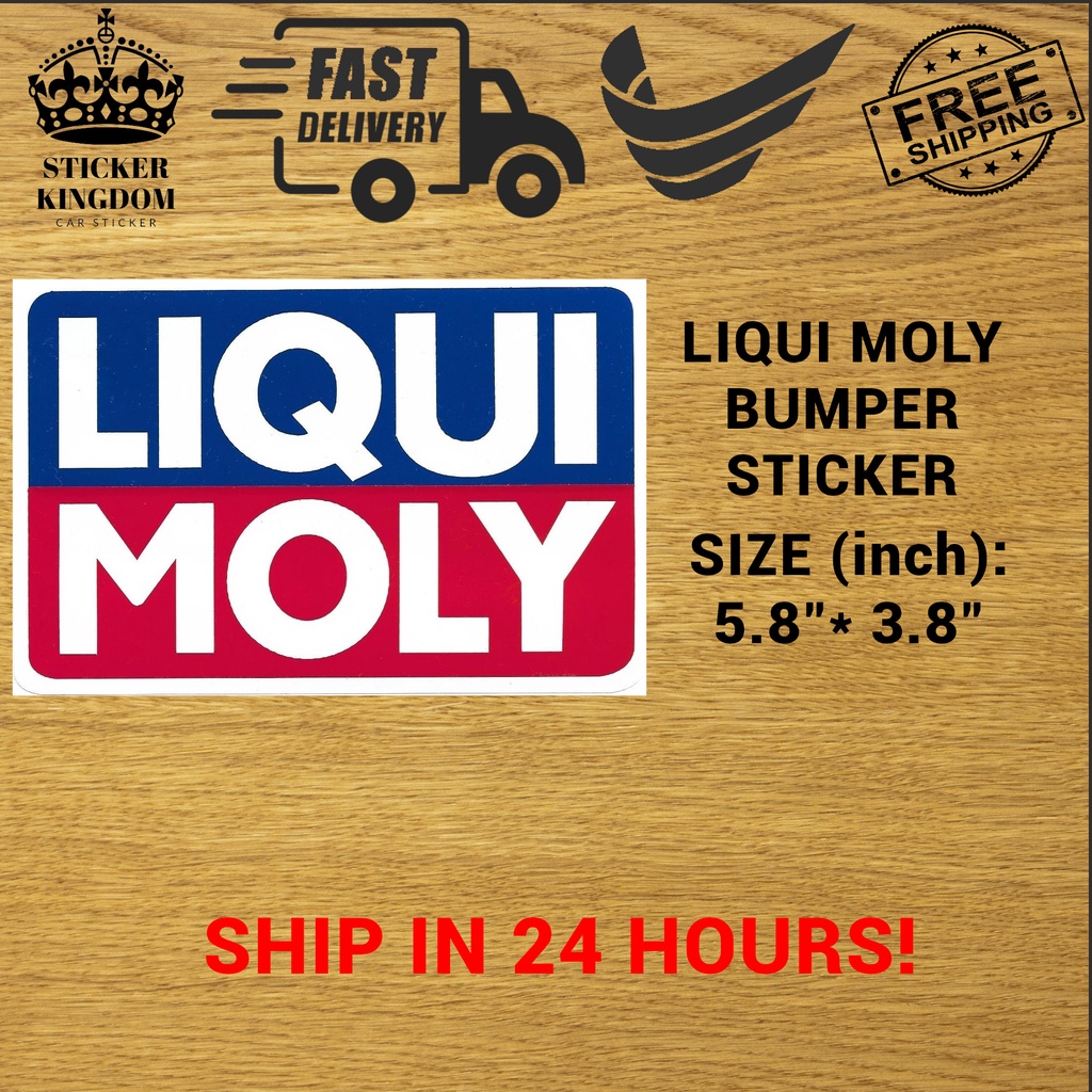 [STICKER KINGDOM] LIQUI MOLY STICKER CAR STICKER MYVI PROTON PERSONA ...
